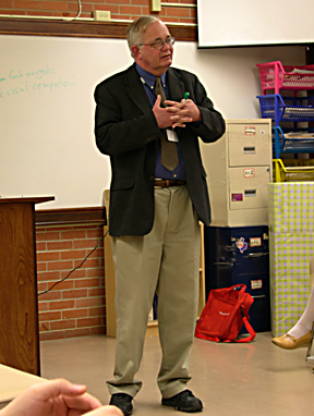 Professor Placher Visits Ft. Worth School | Wabash College