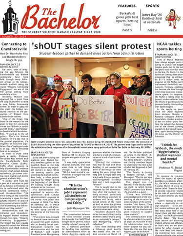 Our Student Newspaper, The Bachelor | Wabash College