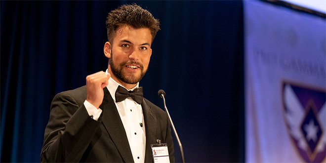 Berg ’22 Wins National Fraternity Award | Wabash College